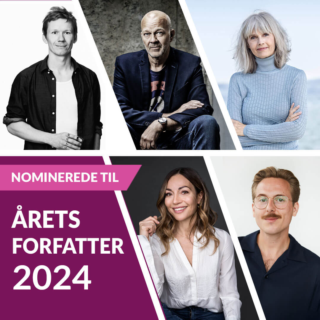 ÅRETS FORFATTER 2024 - Stem på din favorit!