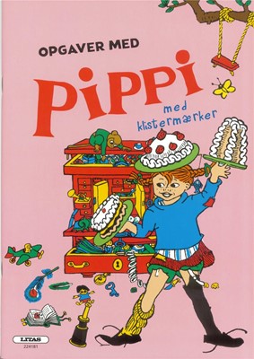 MALEBOG MED OPGAVER: PIPPI LANGSTRØMPE ( kolli 6 ) (Hæftet)