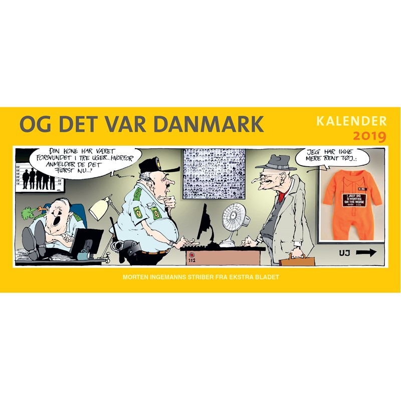 Og det var Danmark - kalender 2019 af Morten Ingemann (Hardback)