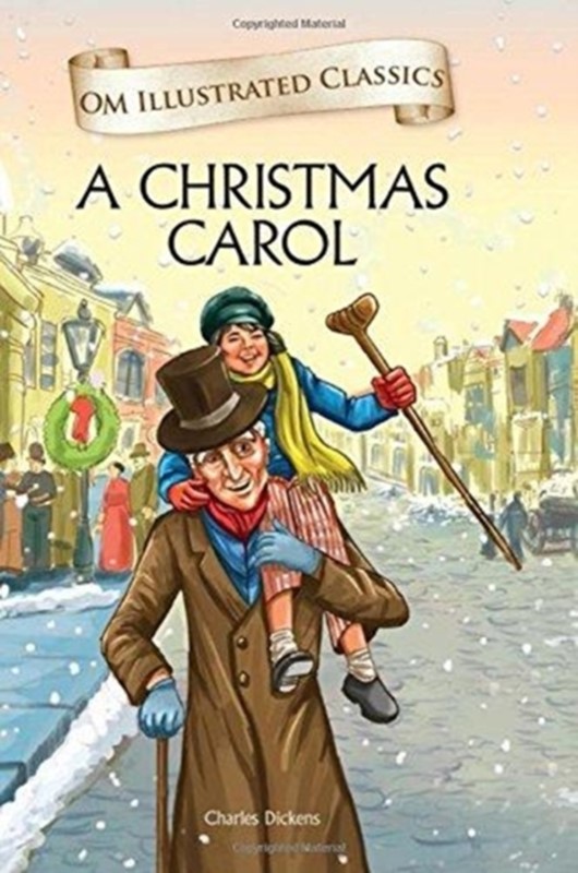 Om Illustrated Classics a Christmas Carol af Charles Dickens (Hardback)