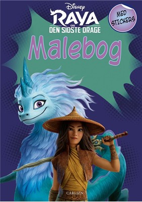 Raya og den sidste drage malebog (kolli 6) af DISNEY (Hæftet)