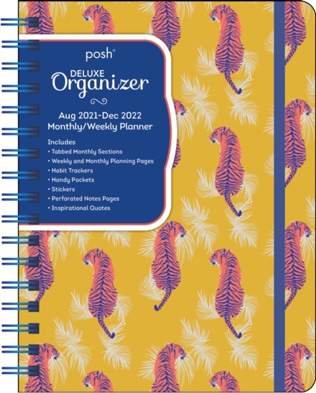 Posh: Deluxe Organizer 17-Month 2021-2022 Monthly/Weekly Planner ...