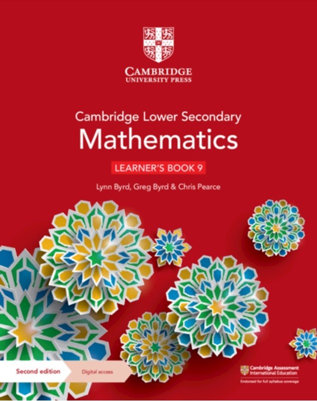 Cambridge Lower Secondary Mathematics Learner's Book 9 with Digital ...