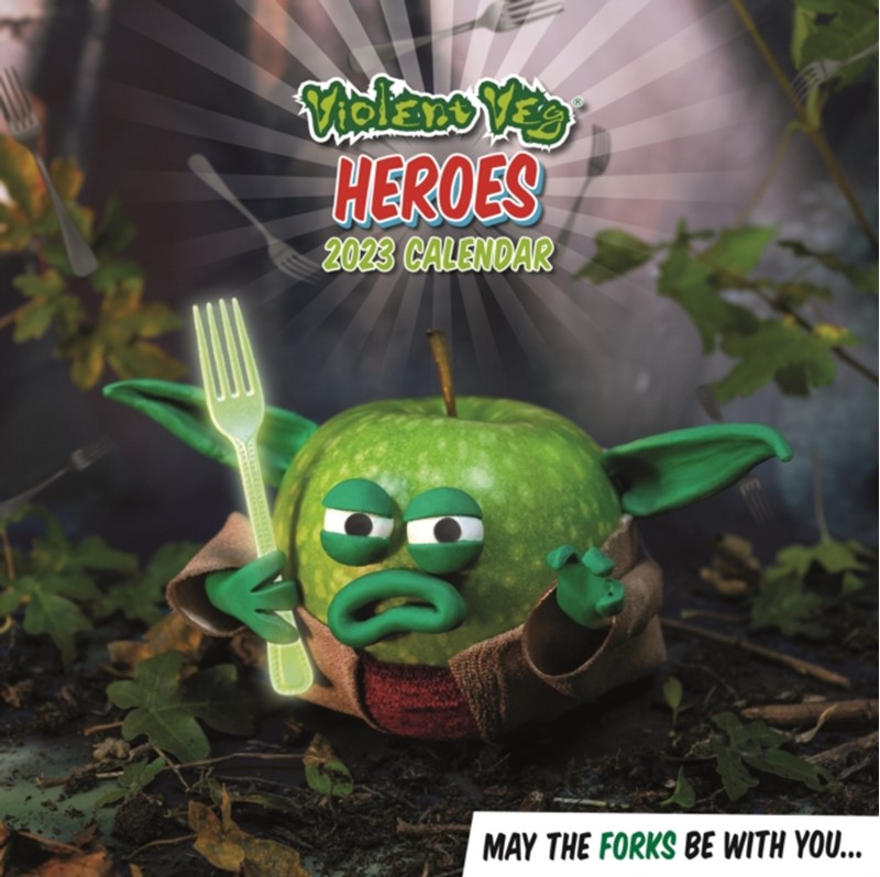 Violent Veg Square Wall Calendar 2023