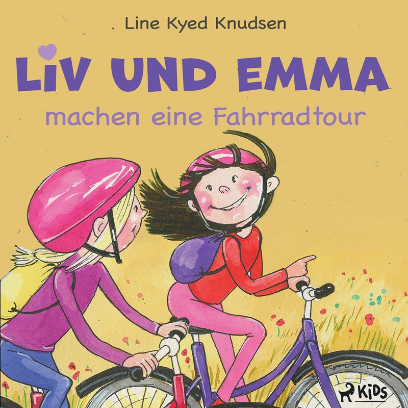 Liv und Emma machen eine Fahrradtour af Line Kyed Knudsen