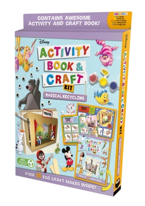 Disney: Activity Book & Craft Kit Radical Recycling af Walt Disney ...