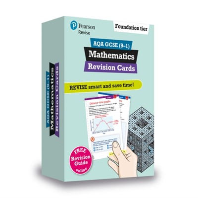 Pearson REVISE AQA GCSE Maths (Foundation): Revision Cards incl. online revision, quizzes and ...