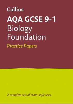 AQA GCSE 9-1 Biology Foundation Practice Papers af Collins GCSE (Paperback)