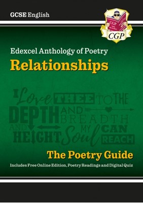 GCSE English Edexcel Poetry Guide - Relationships Anthology inc. Online ...